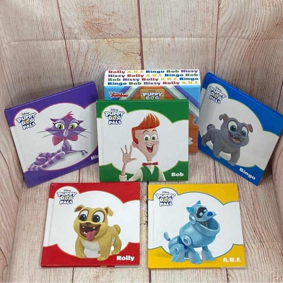 Disney | Other | Disneys Junior Puppy Dog Pals Box Of Puppy Fun 5 Books ...